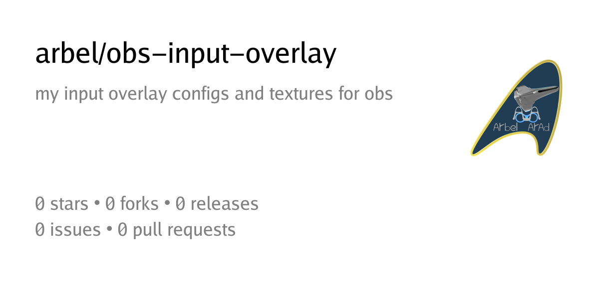 arbel/obs-input-overlay: my input overlay configs and textures for obs ...